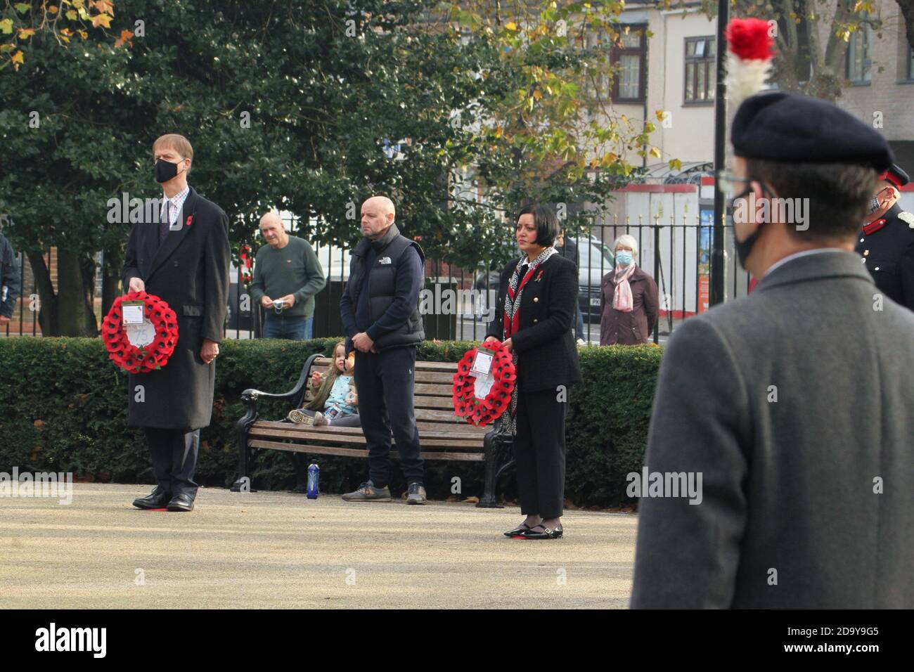 Stephen Timms, MP of East Ham with Mayor of Newham, Rokhsana Fiaz hold ...