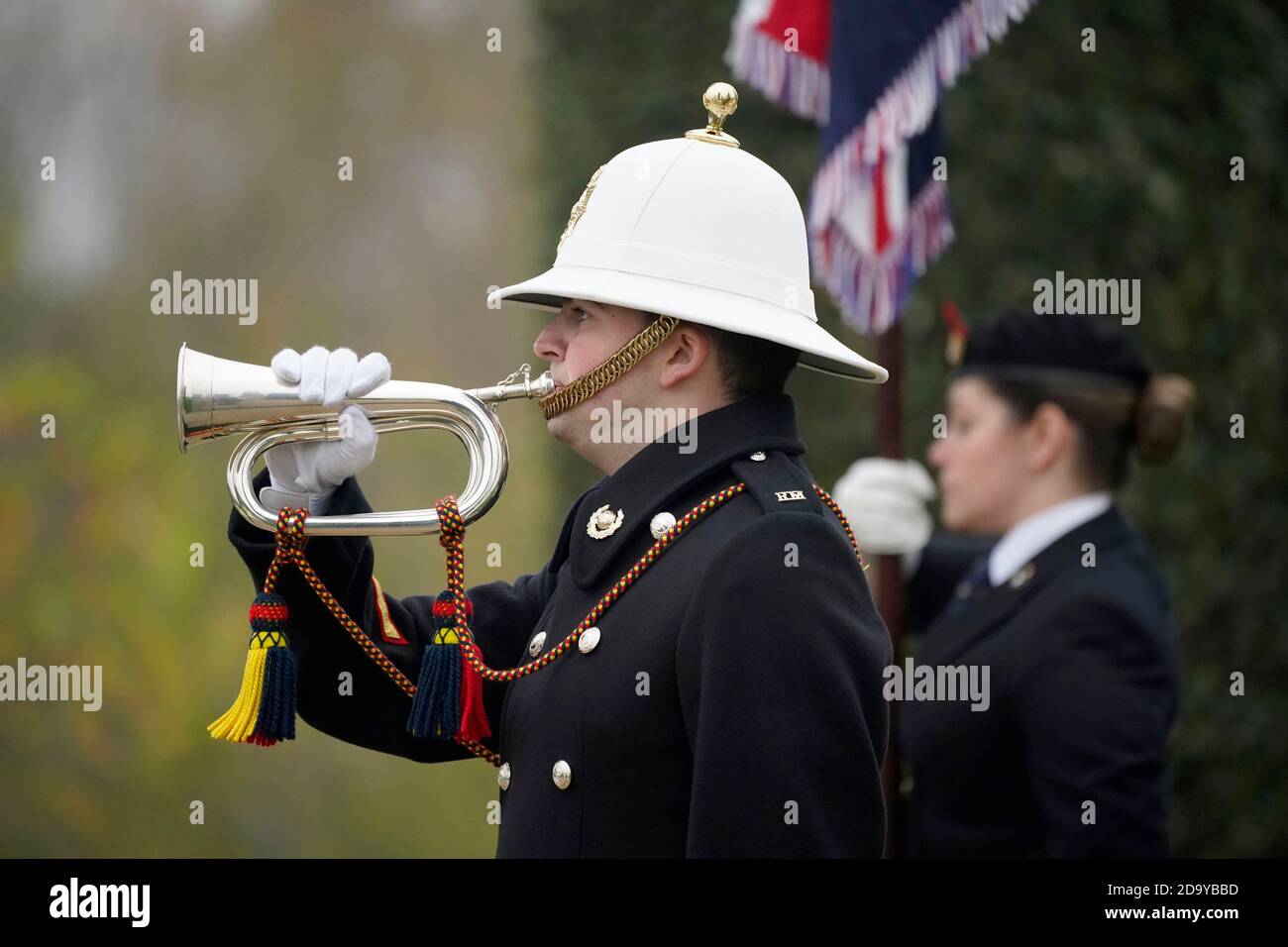 Royal marines bugler hi-res stock photography and images - Alamy