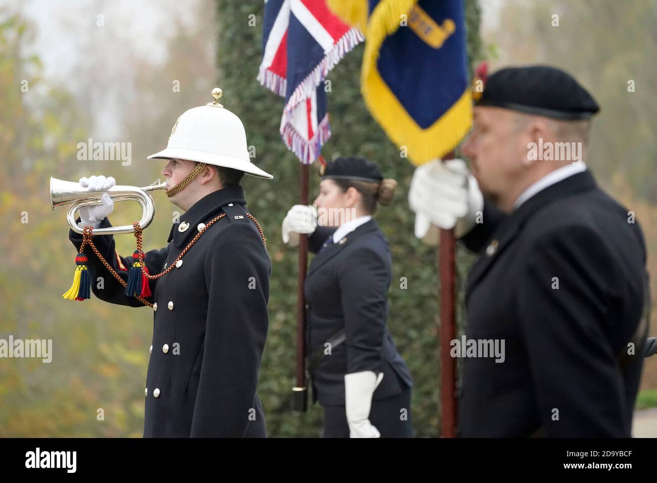 Royal marines bugler hi-res stock photography and images - Alamy