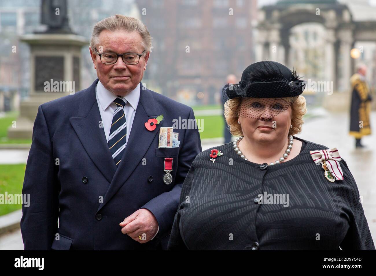 Belfast, UK. Sunday 08 November 2020 Cenotaph The The Lord Lieutenant ...