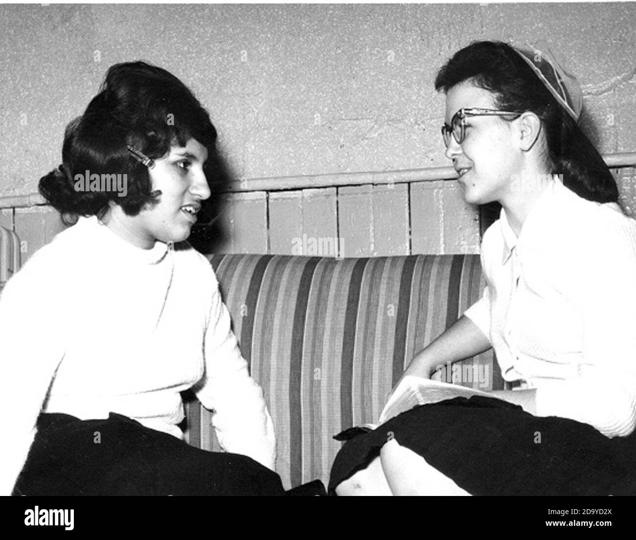 Phyllis Yoder & Adele Morales Chicago IL 1962 Stock Photo - Alamy
