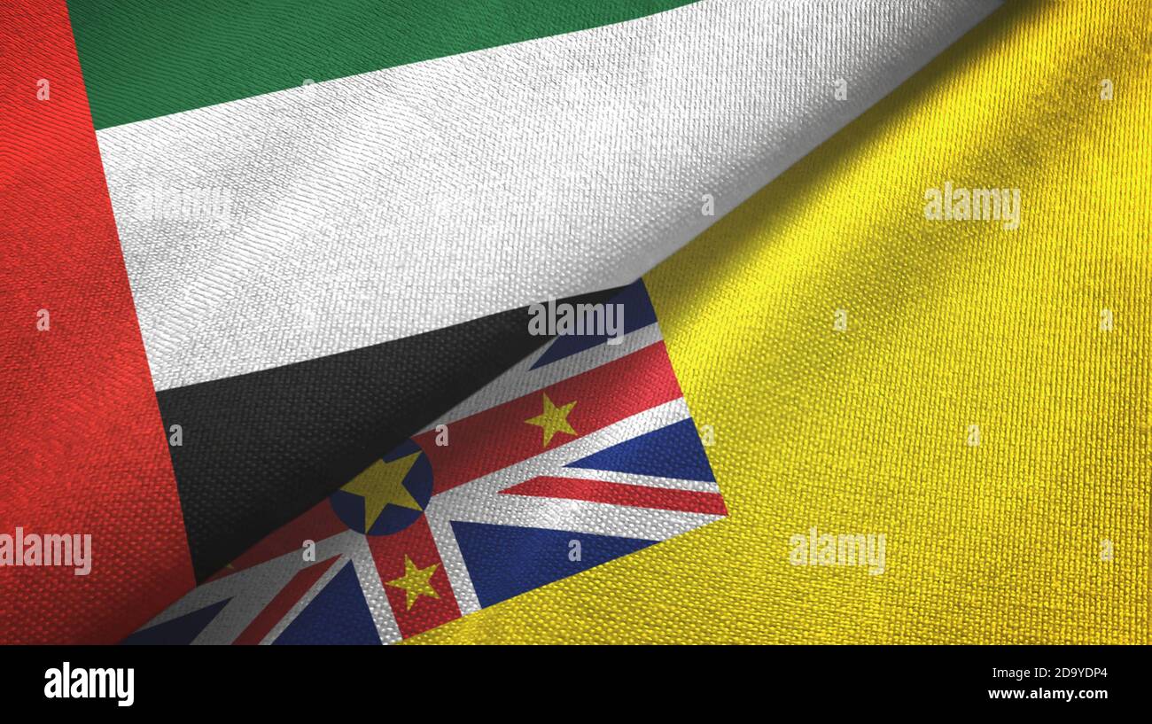Emirates niue flag hi-res stock photography and images - Alamy