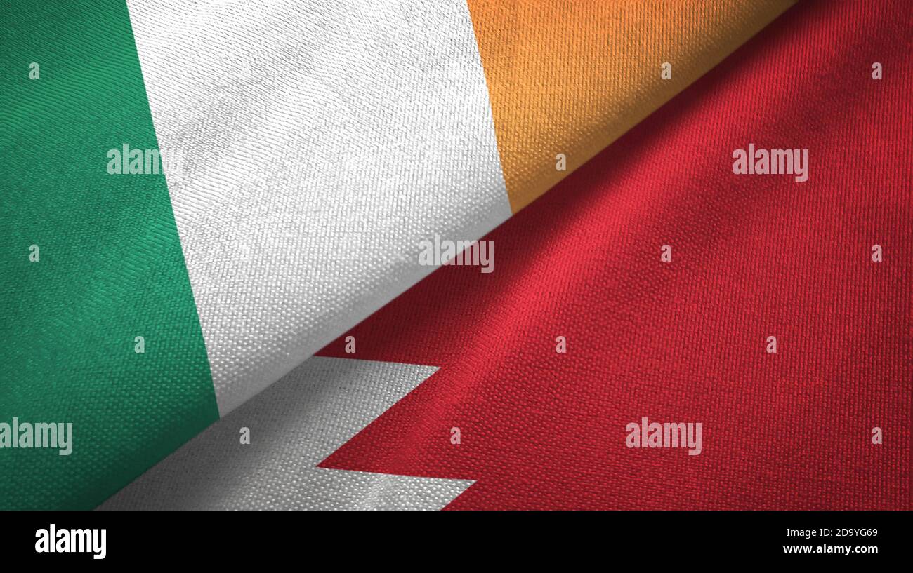 Bahrain ireland flag hi-res stock photography and images - Alamy