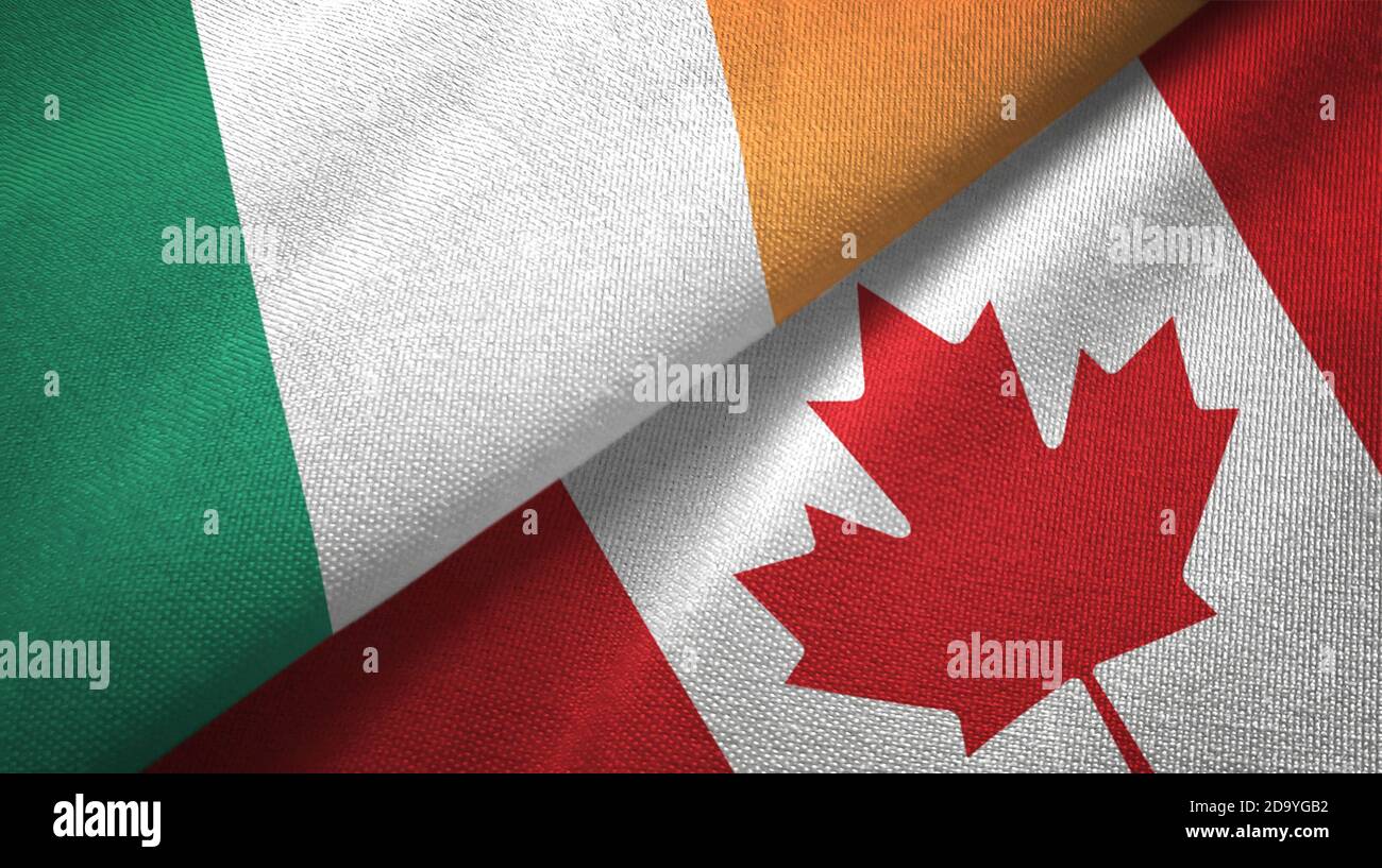 Canada ireland flag hi-res stock photography and images - Alamy