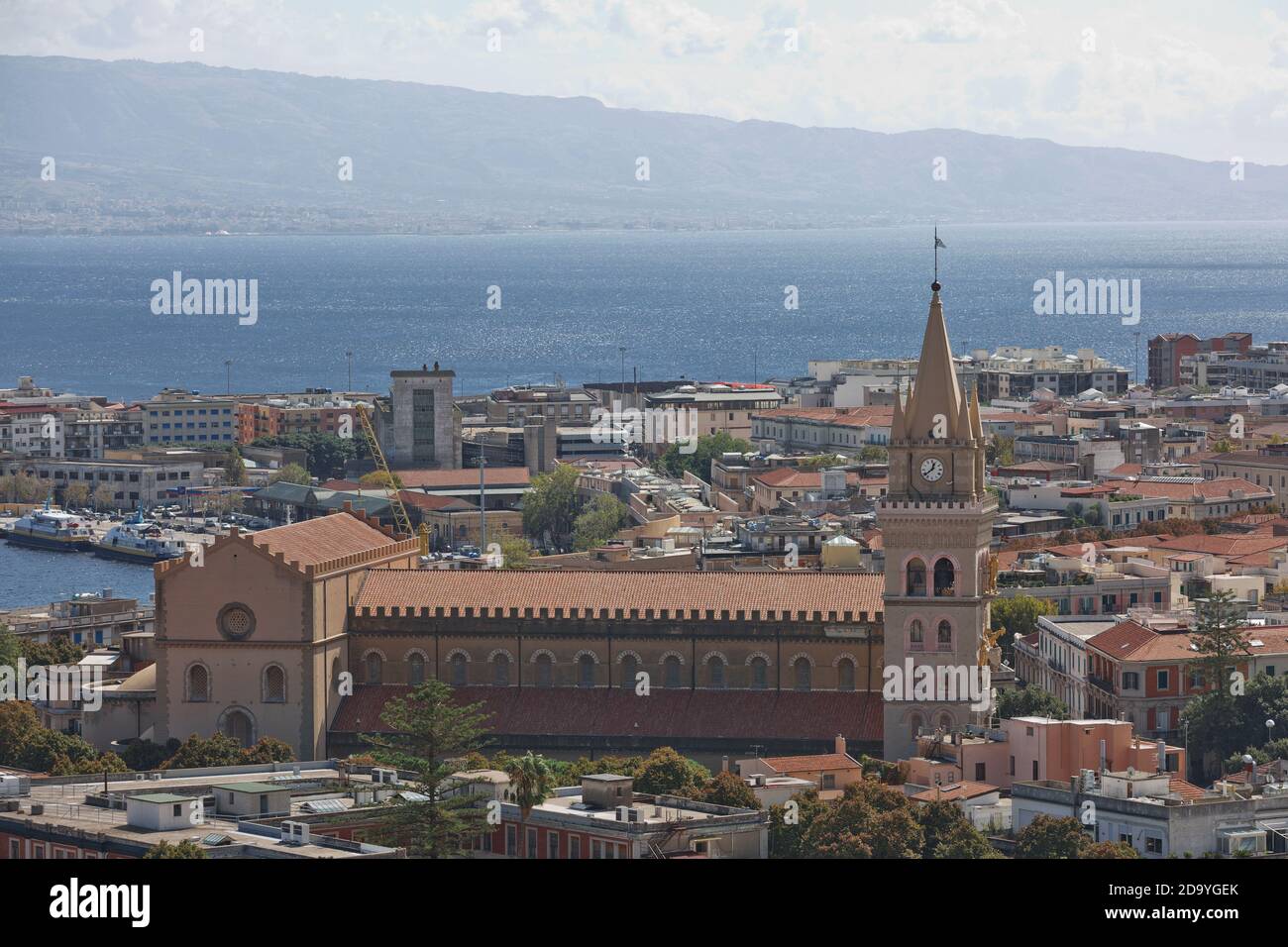 Messina, Italy - October 7, 2017: Messina Cathedral (Duomo di Messina ...