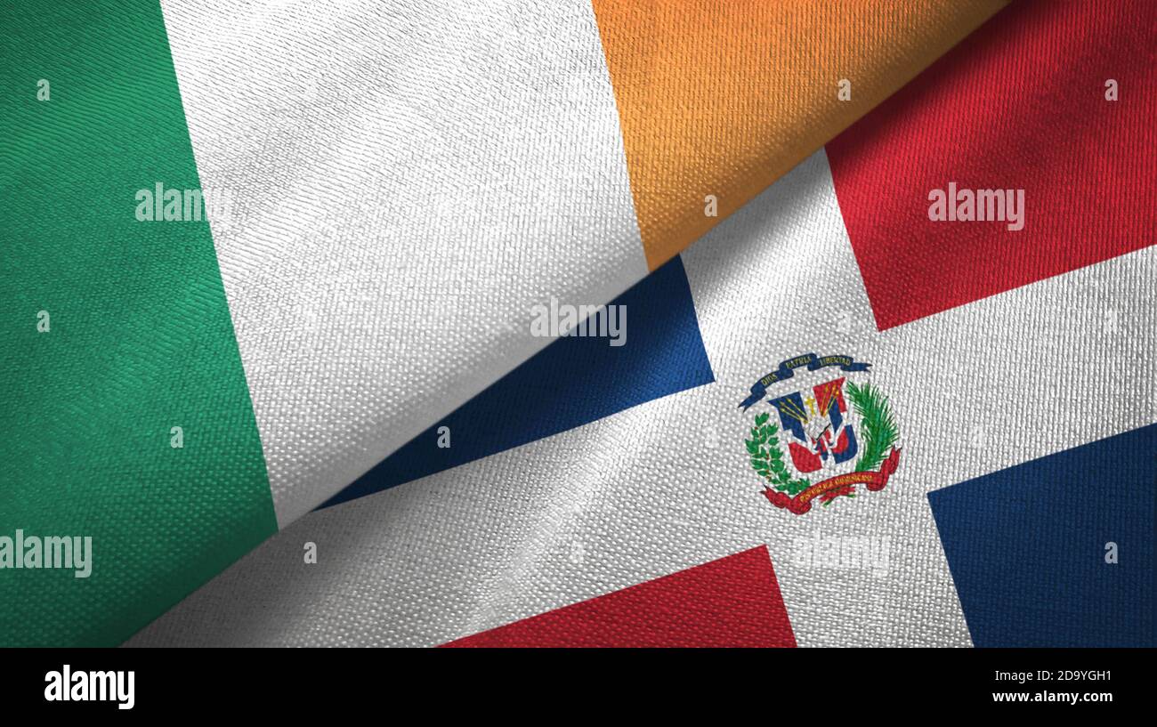 Dominican republic ireland flag hi-res stock photography and images - Alamy