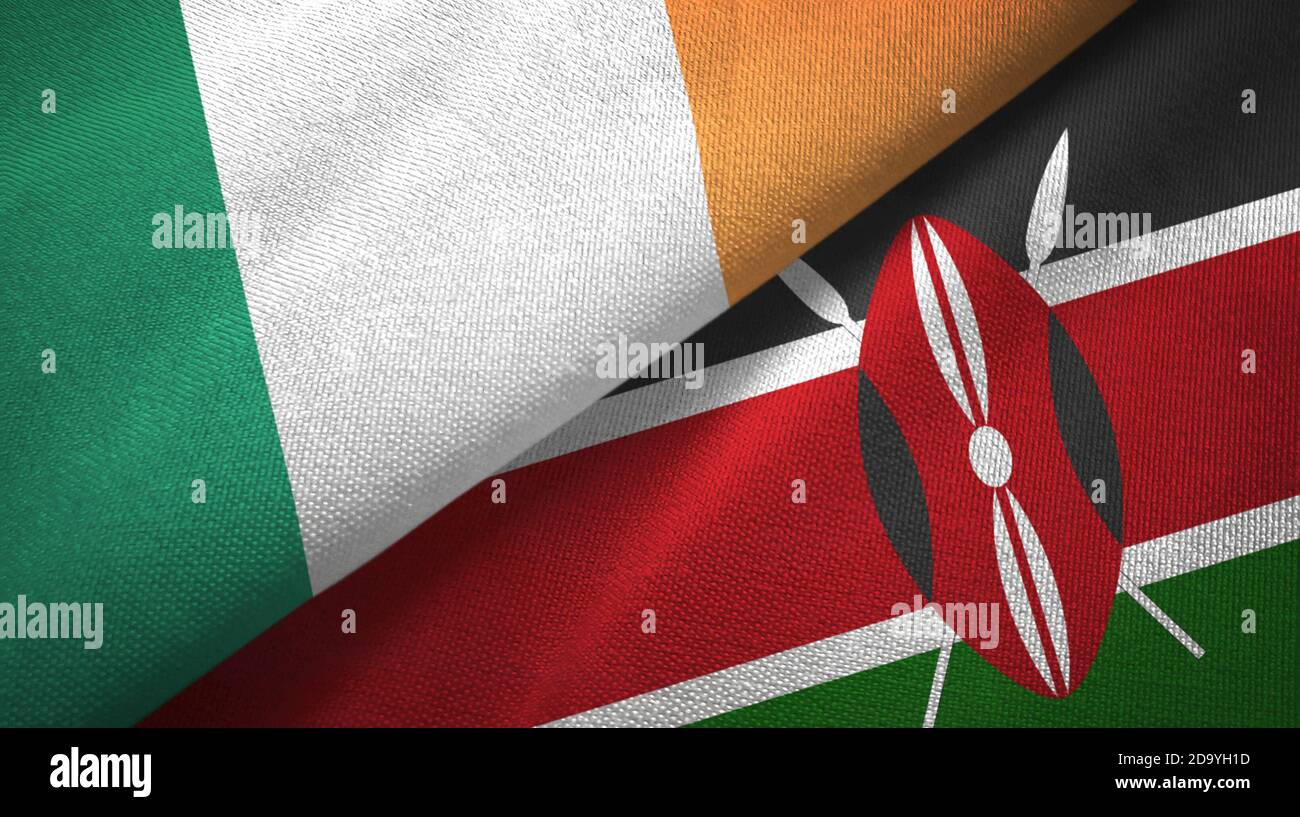 Ireland kenya flag hi-res stock photography and images - Alamy