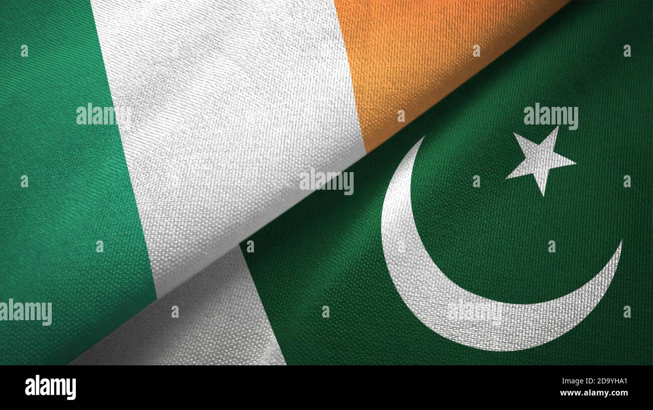 Ireland pakistan flag hi-res stock photography and images - Alamy