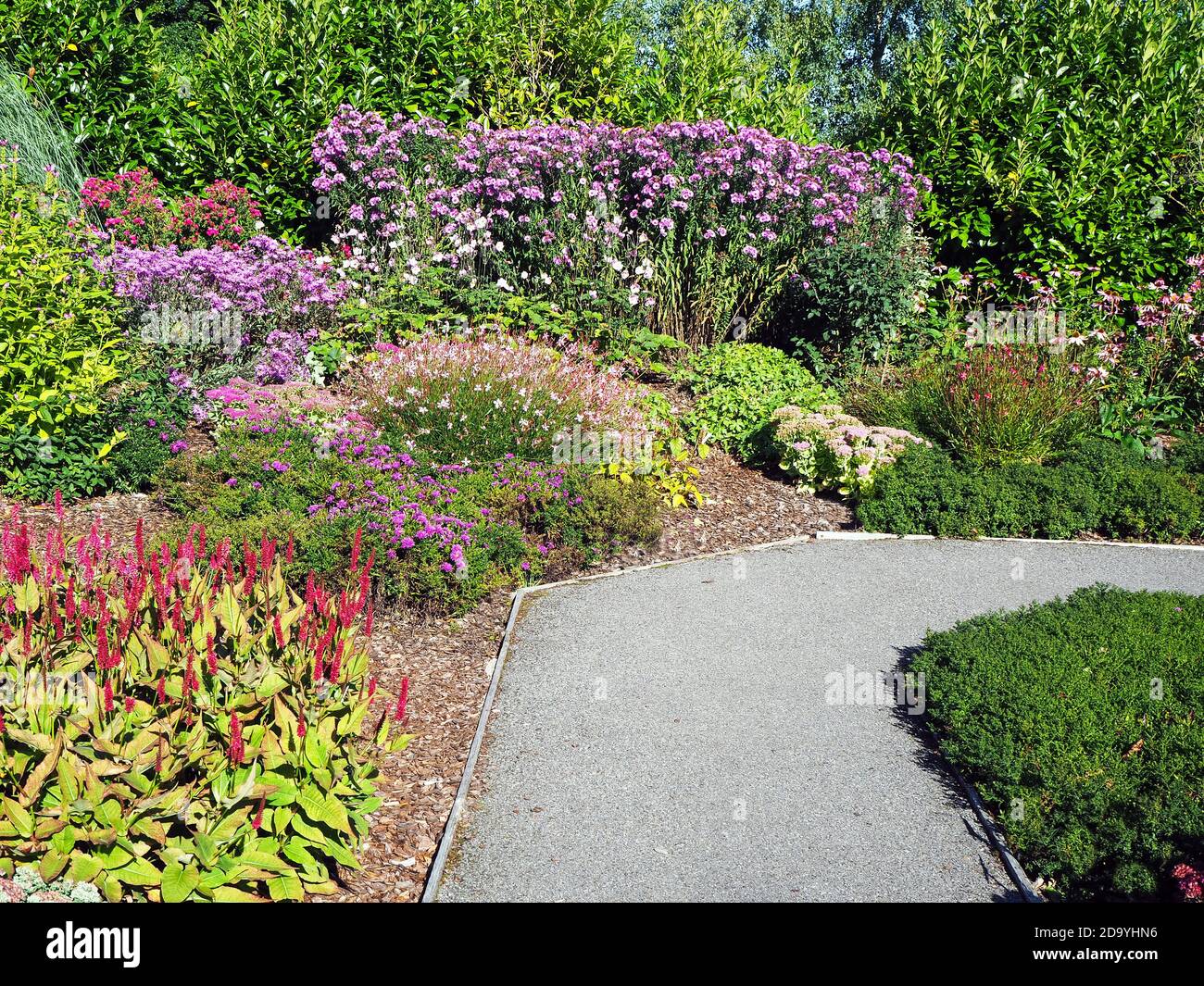 Flower borders hi-res stock photography and images - Alamy