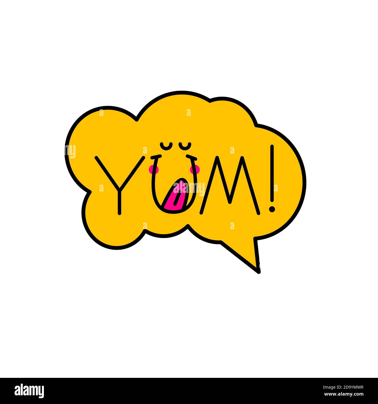 Emoji yum hi-res stock photography and images - Alamy