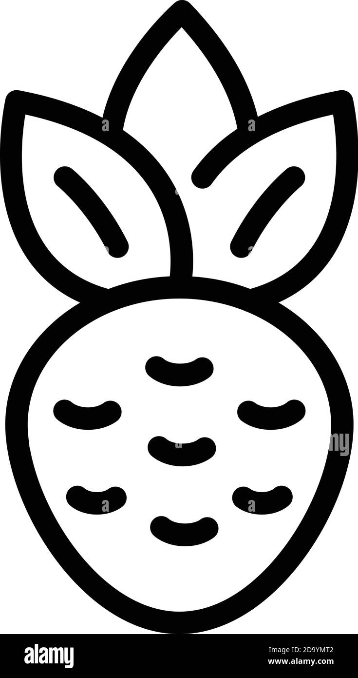 Beetroot icon. Outline beetroot vector icon for web design isolated on ...