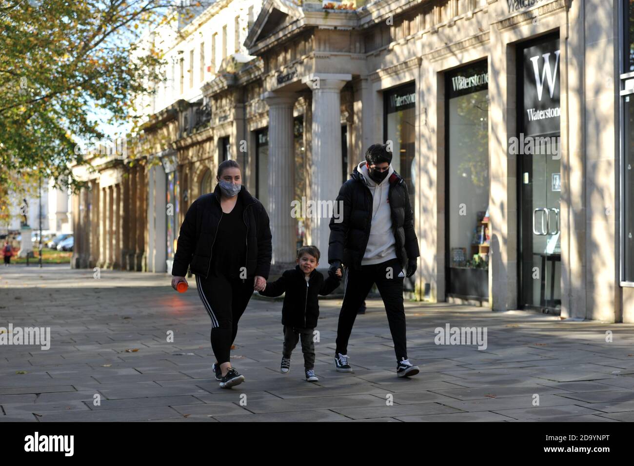 Promenade, Cheltenham. Lockdown Two leaves the streets of Cheltenham ...