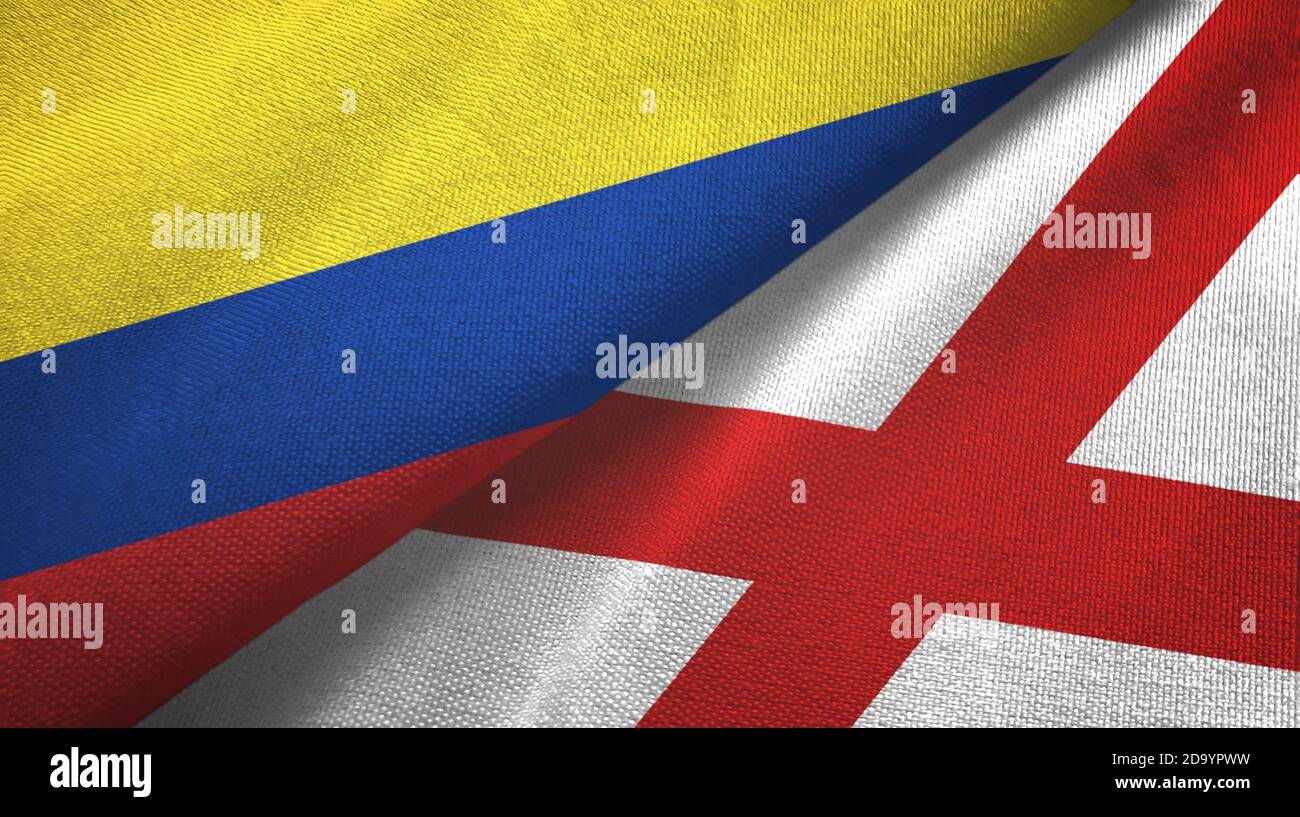 Colombia northern ireland flag hi-res stock photography and images - Alamy