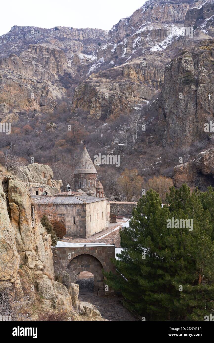Geghard monastery is an Orthodox Christian monastery Stock Photo - Alamy
