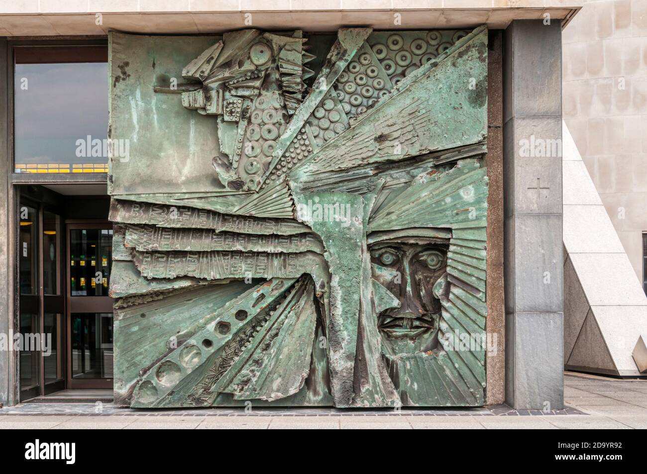 Bronze faced GRP door for the Metropolitan Cathedral of Christ the King ...