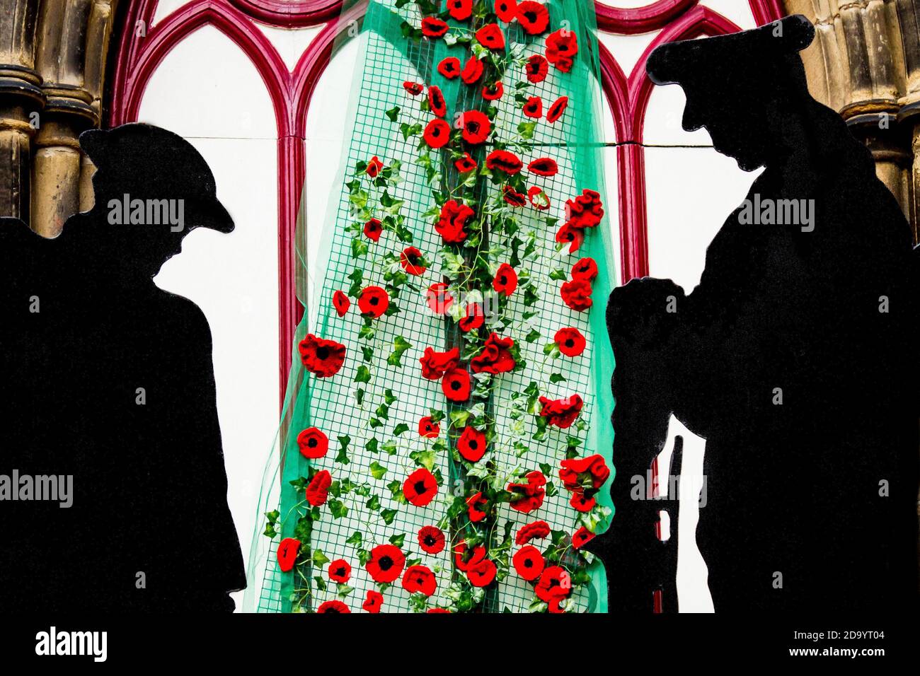 Honley, Huddersfield, Yorkshire, UK, 08 May 2020. Remembrance Sun ...