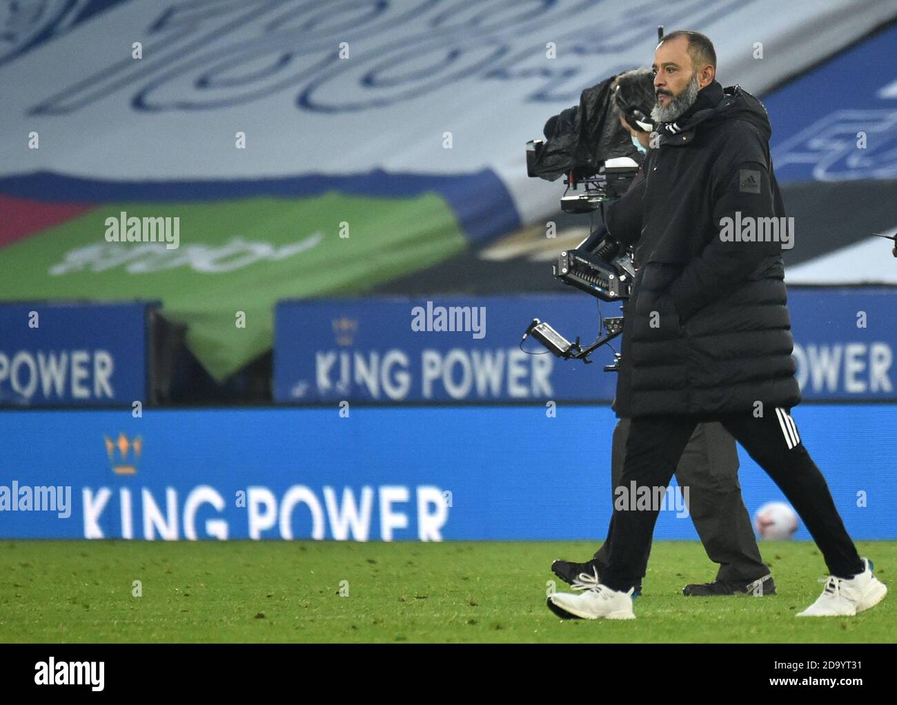 Wolverhampton Wanderers manager Nuno Espirito Santo reacts after the ...