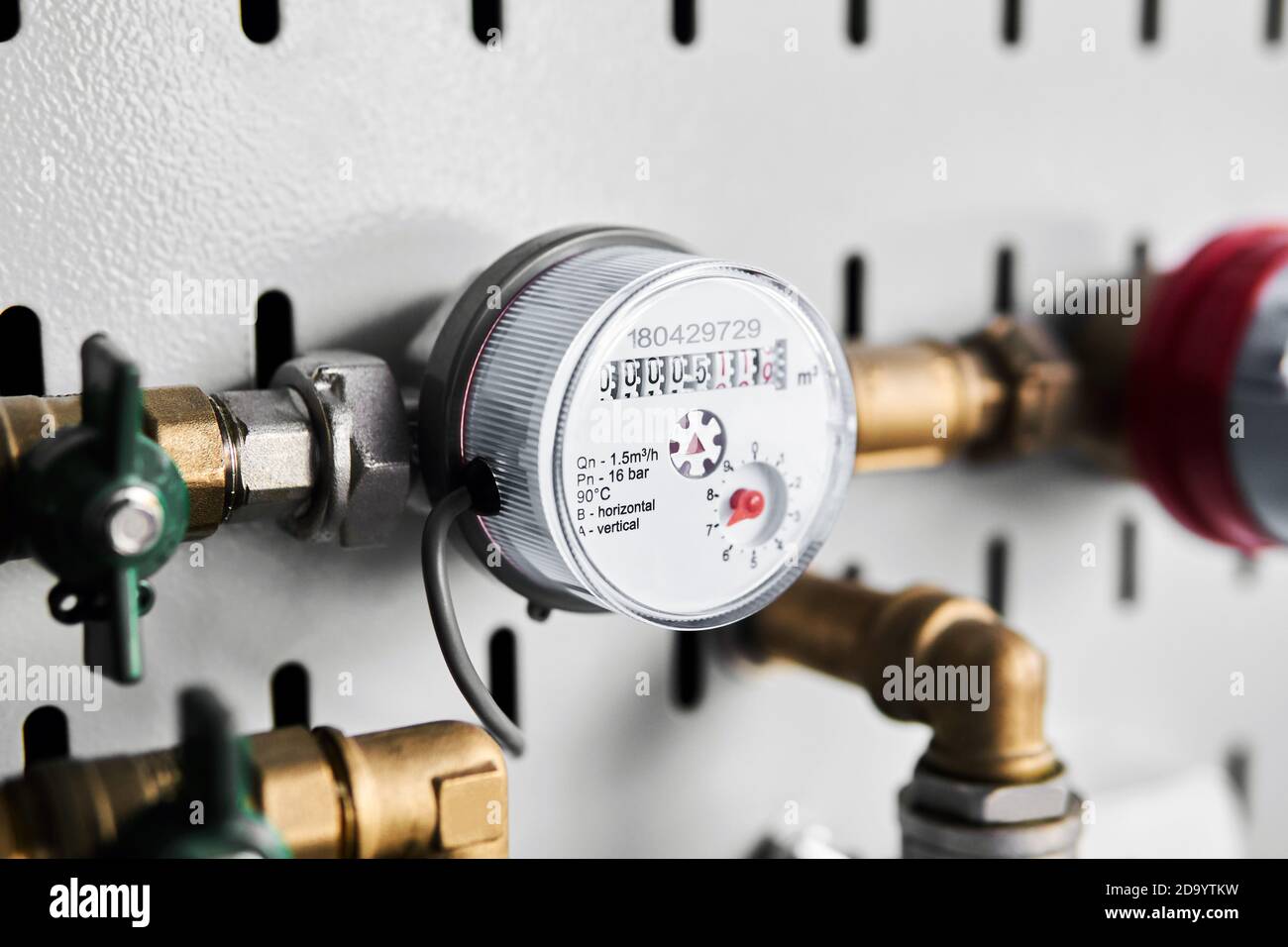 Residential water meter hi-res stock photography and images - Alamy