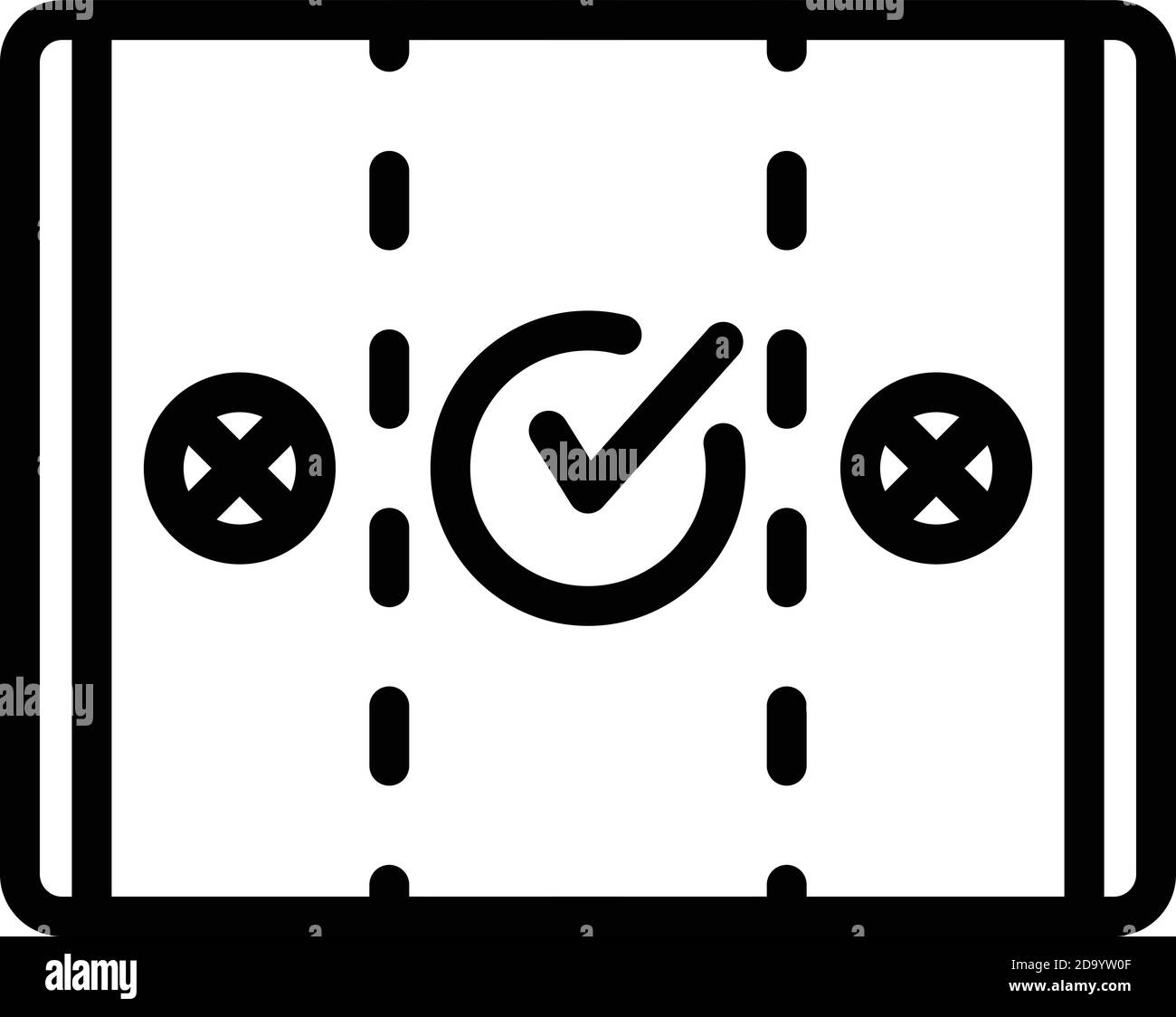 Repair tech icon. Outline repair tech vector icon for web design ...