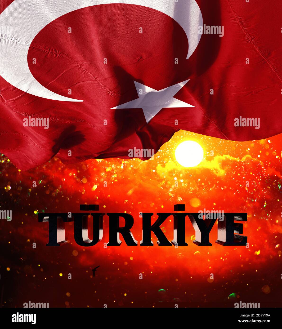 Turkey and Turkish Flag important days Stock Photo - Alamy