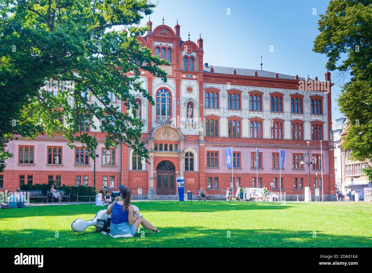 Rostock: Main building of the University of Rostock, Ostsee (Baltic Sea ...