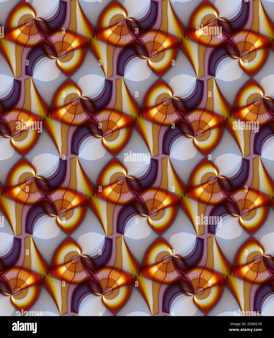 Violet, orange, yellow, pink and white lines, abstract background ...