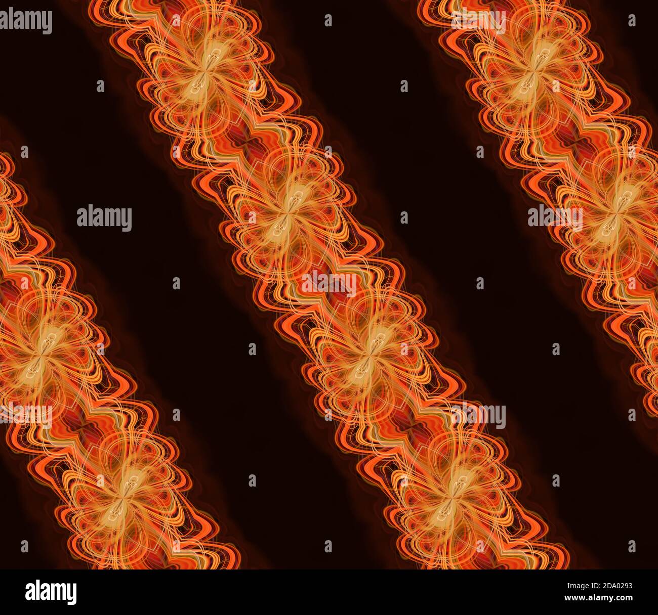 Abstract geometric seamless pattern. Bright fire colors. Perfect for ...