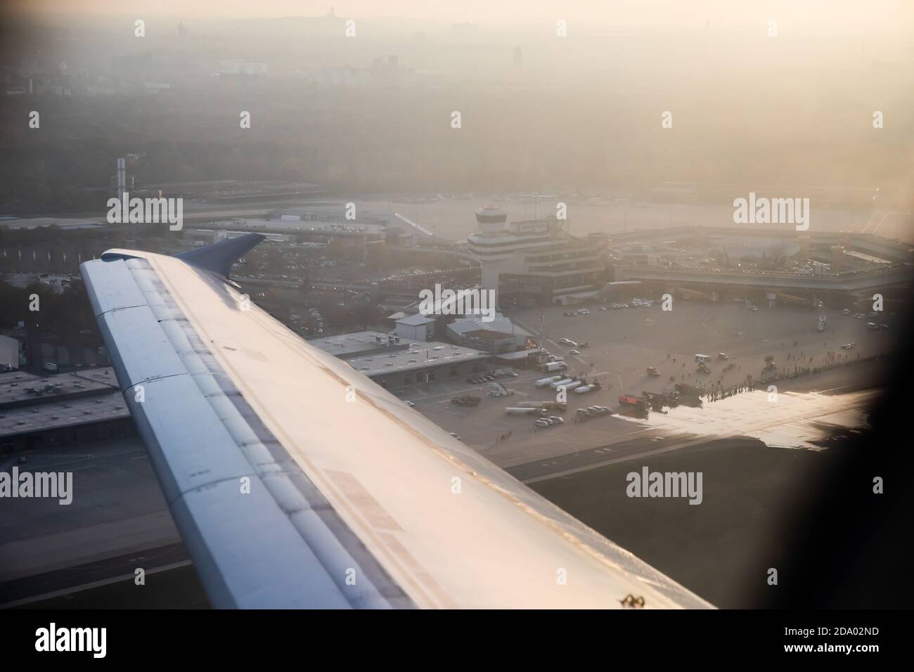 Berlin, Germany. 08th Nov, 2020. Berlin-Tegel Airport can be seen ...