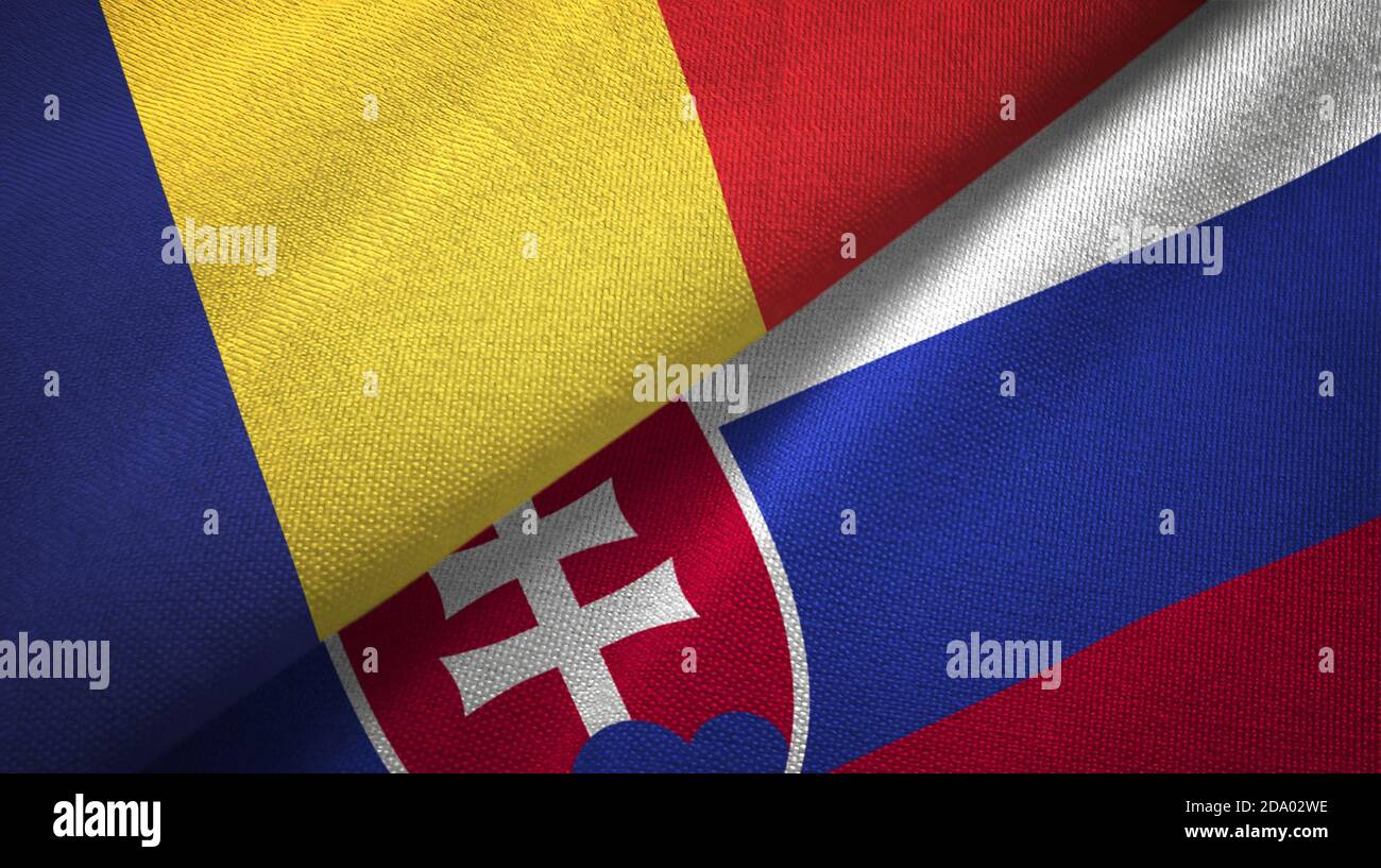Slovakia romania flag hi-res stock photography and images - Alamy