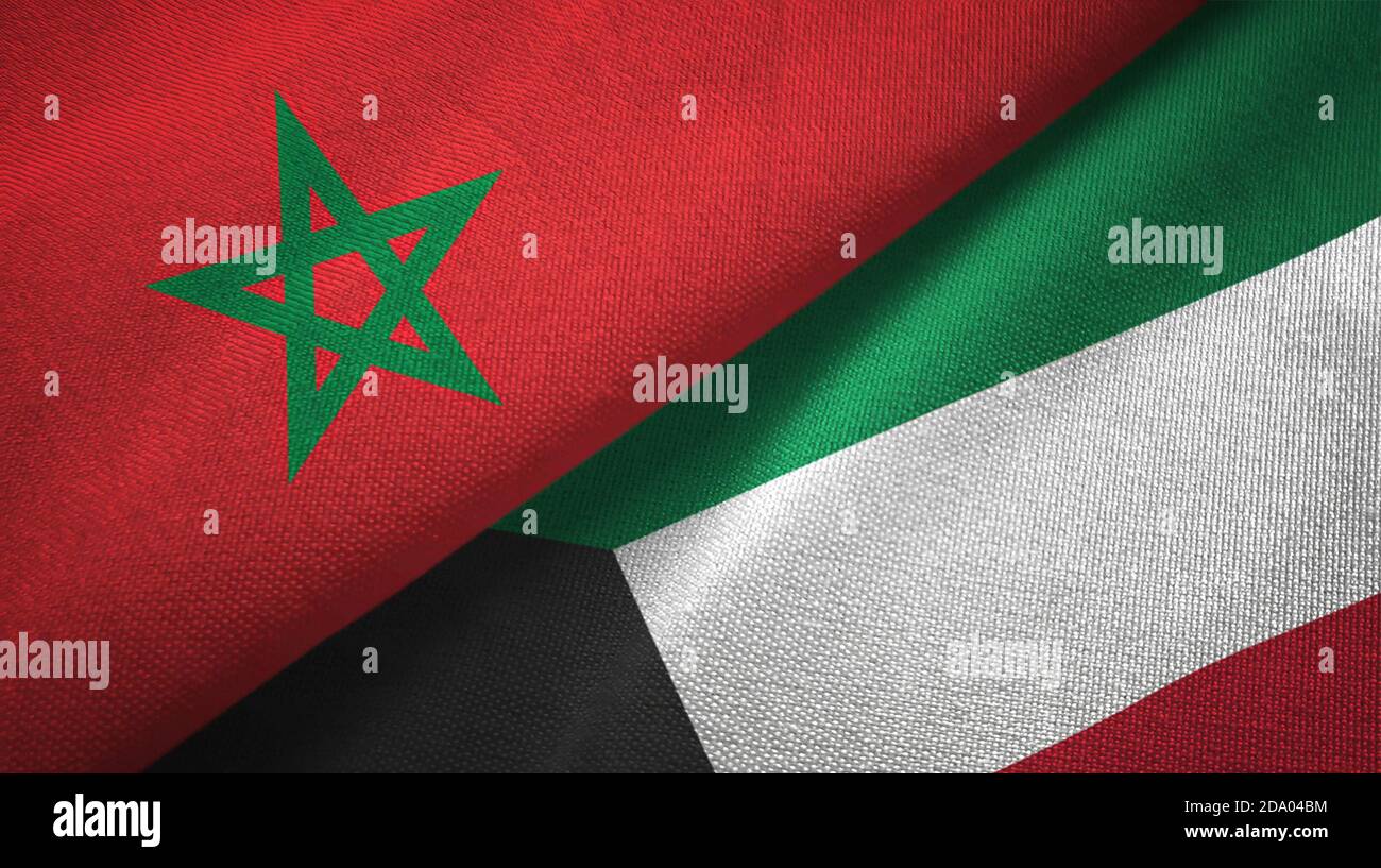 Morocco kuwait flag hi-res stock photography and images - Alamy