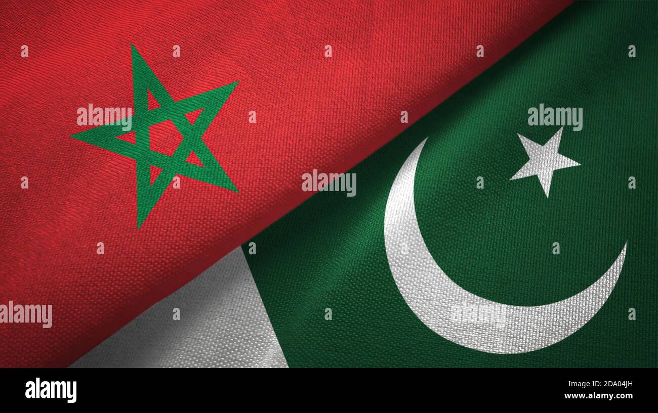 Morocco pakistan flag hi-res stock photography and images - Alamy