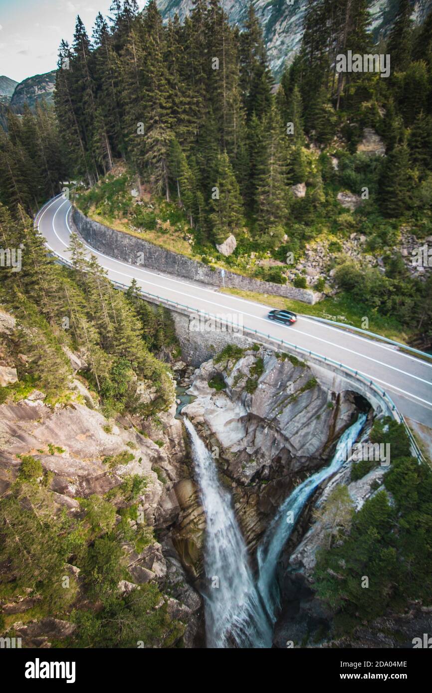 Handeckfall bridge hi-res stock photography and images - Alamy