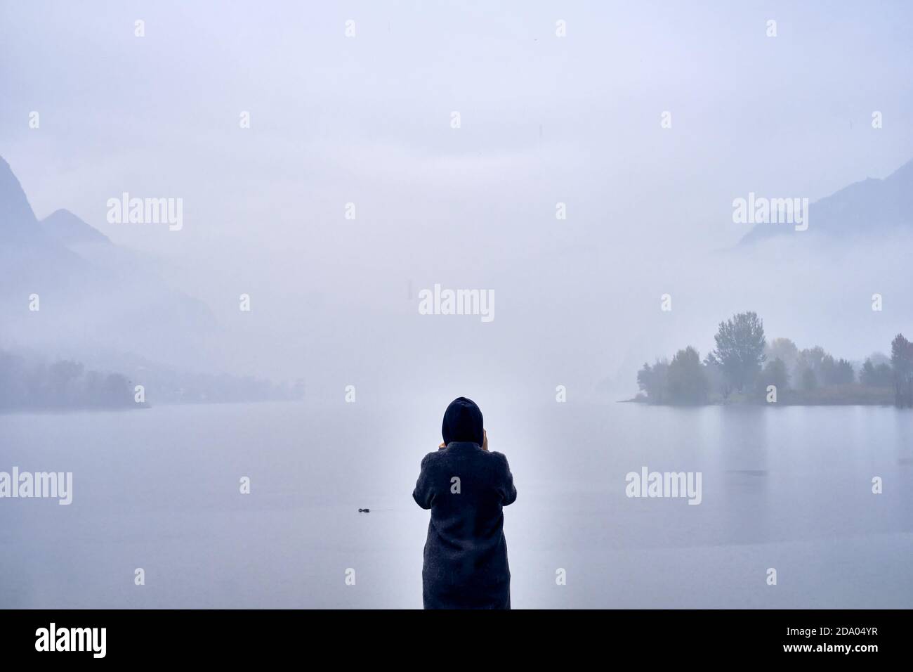 Girl staring at trees hi-res stock photography and images - Alamy