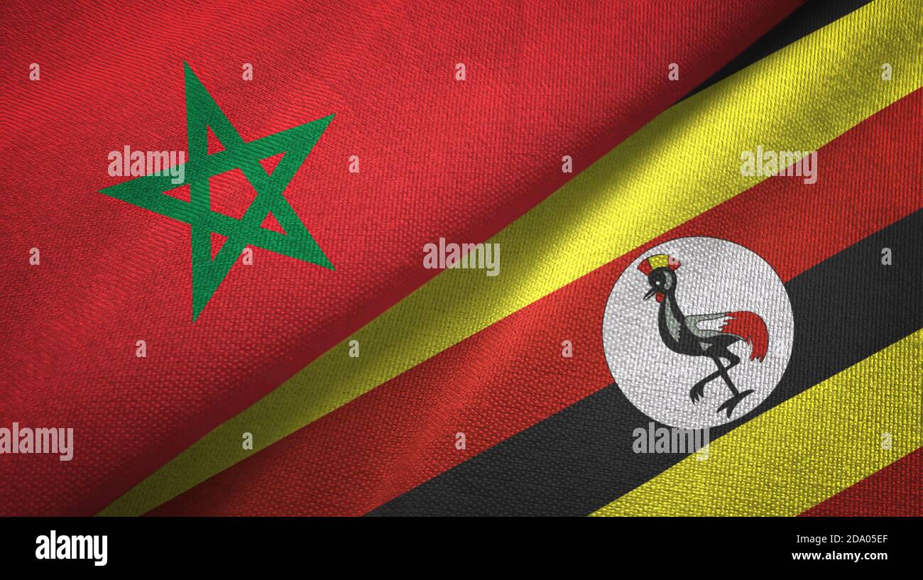 Morocco uganda flag hi-res stock photography and images - Alamy