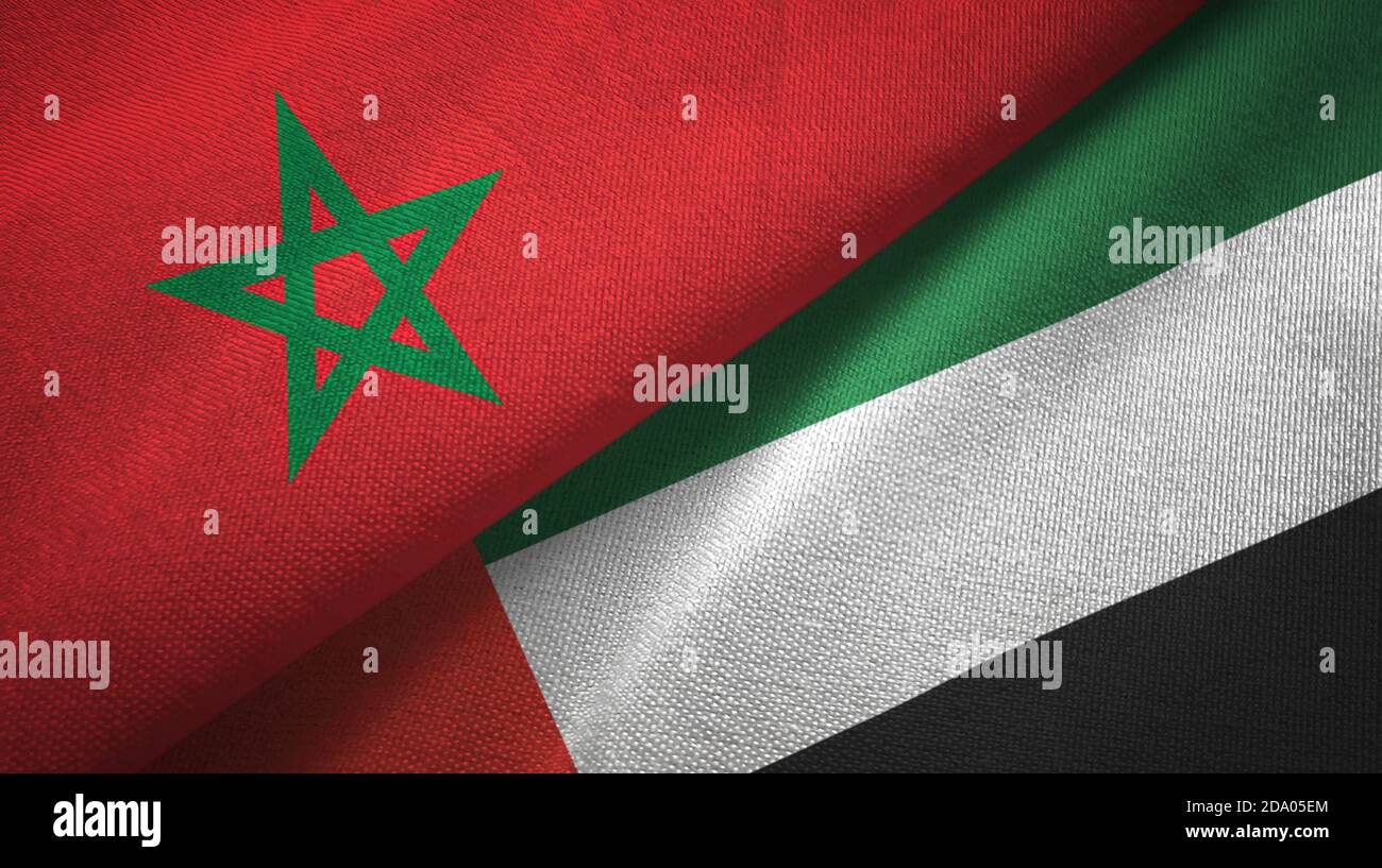 Emirates morocco flag hi-res stock photography and images - Alamy