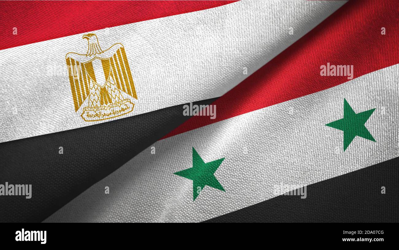 Syria egypt flag hi-res stock photography and images - Alamy