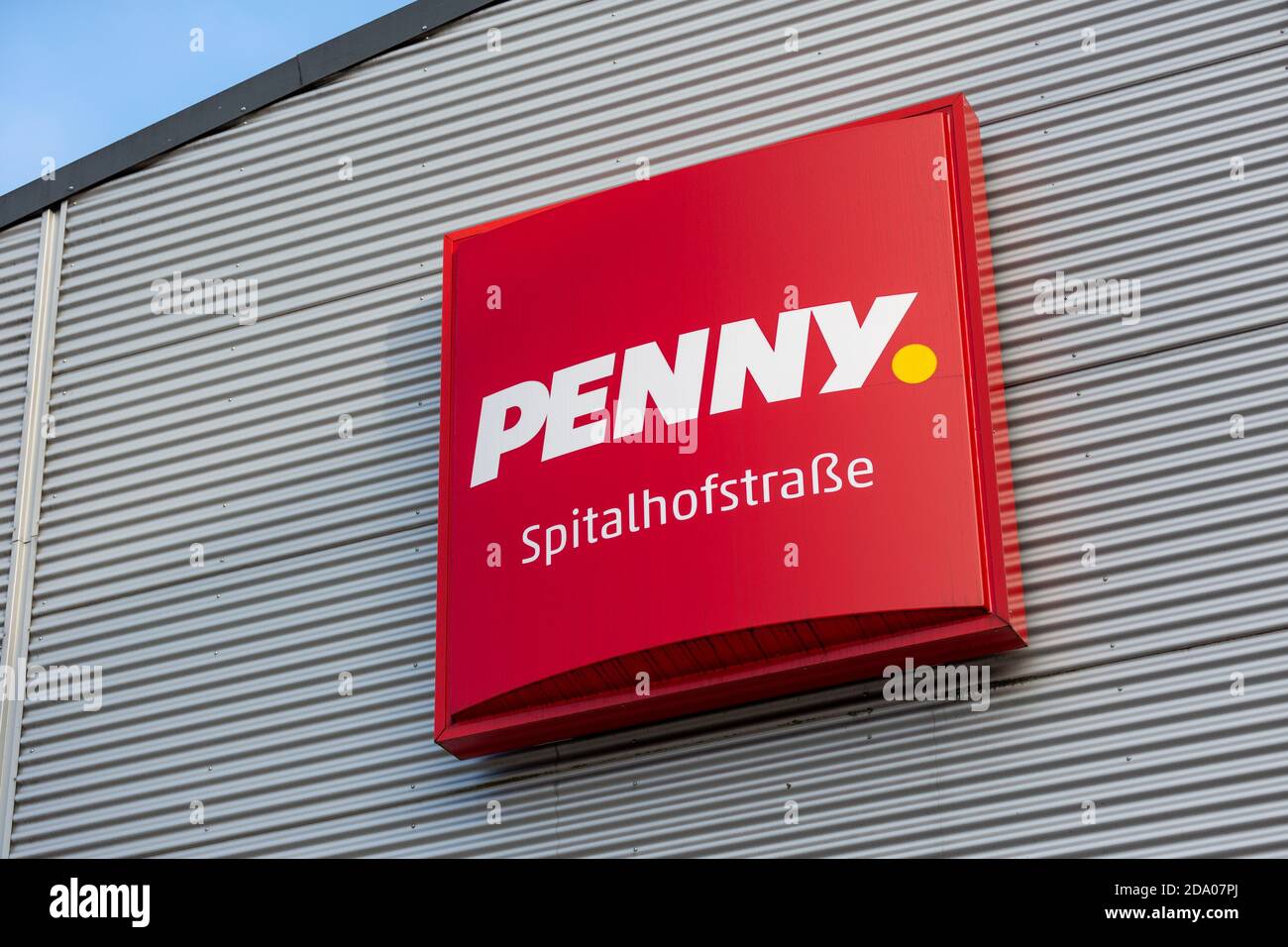 PASSAU / GERMANY - NOVEMBER 8, 2020: Penny branch. Penny is a German ...