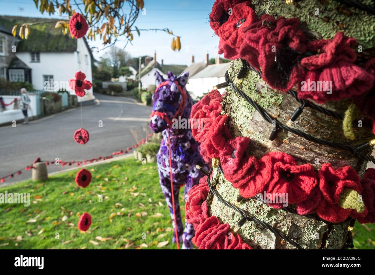 Remembering Together for Remembrance. A display by Crantock WI and Arty ...