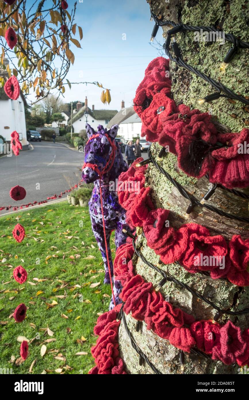 Remembering Together for Remembrance. A display by Crantock WI and Arty ...