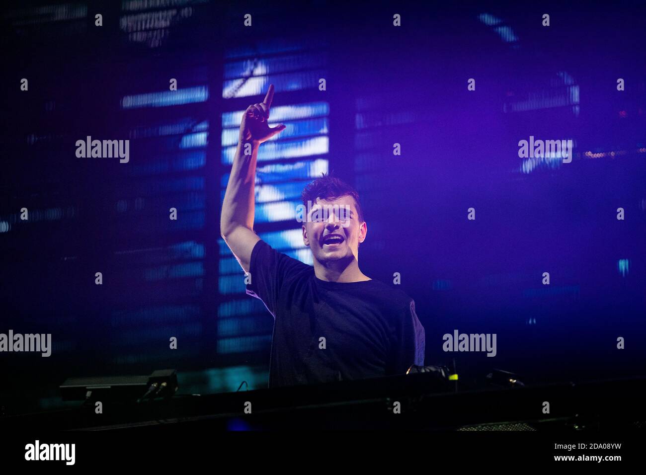 Arras, France, 6th July 2019, Martin Garrix at the Main Square Festival ...