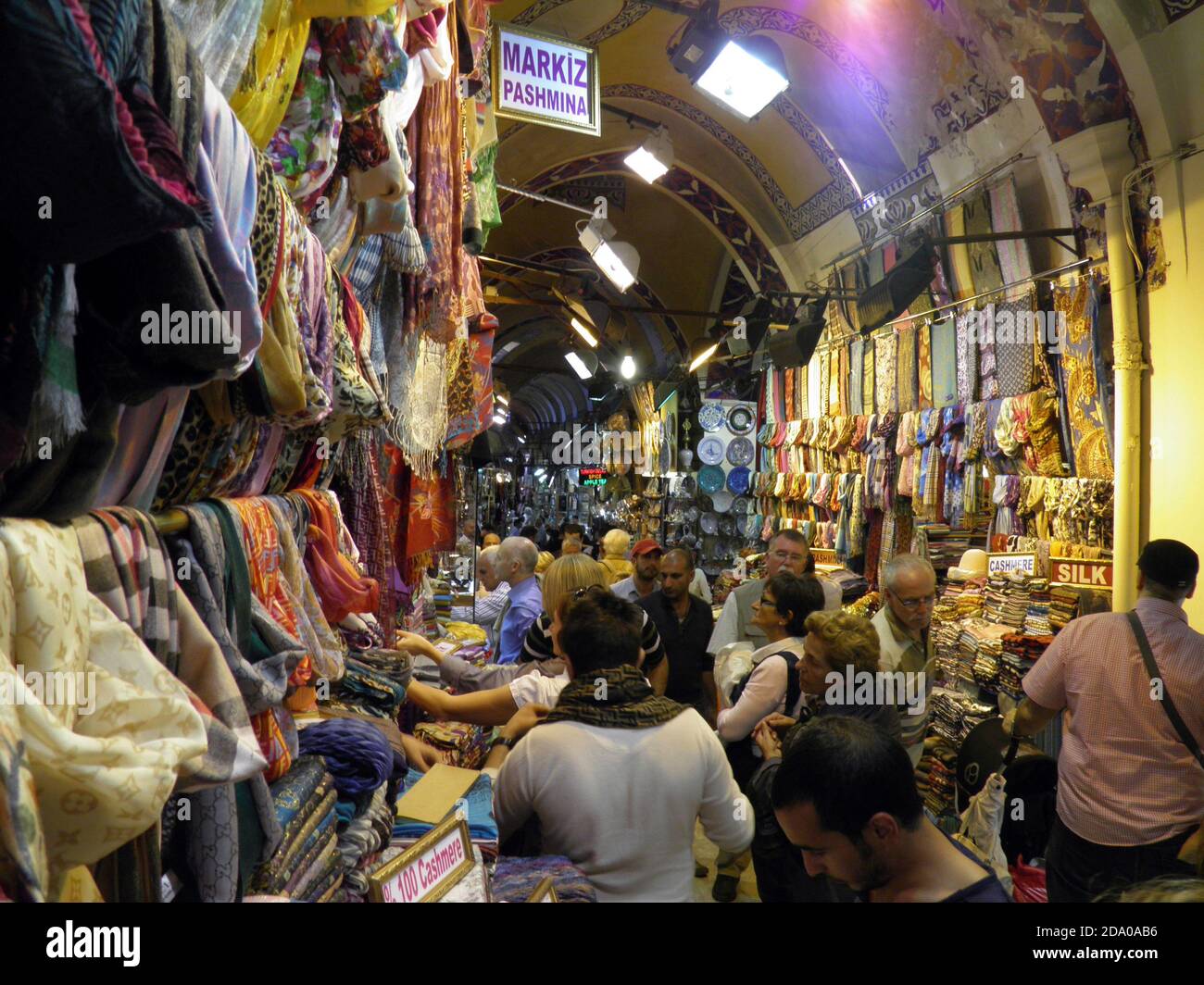 Istanbul, Turkey. The Big Bazar Stock Photo - Alamy