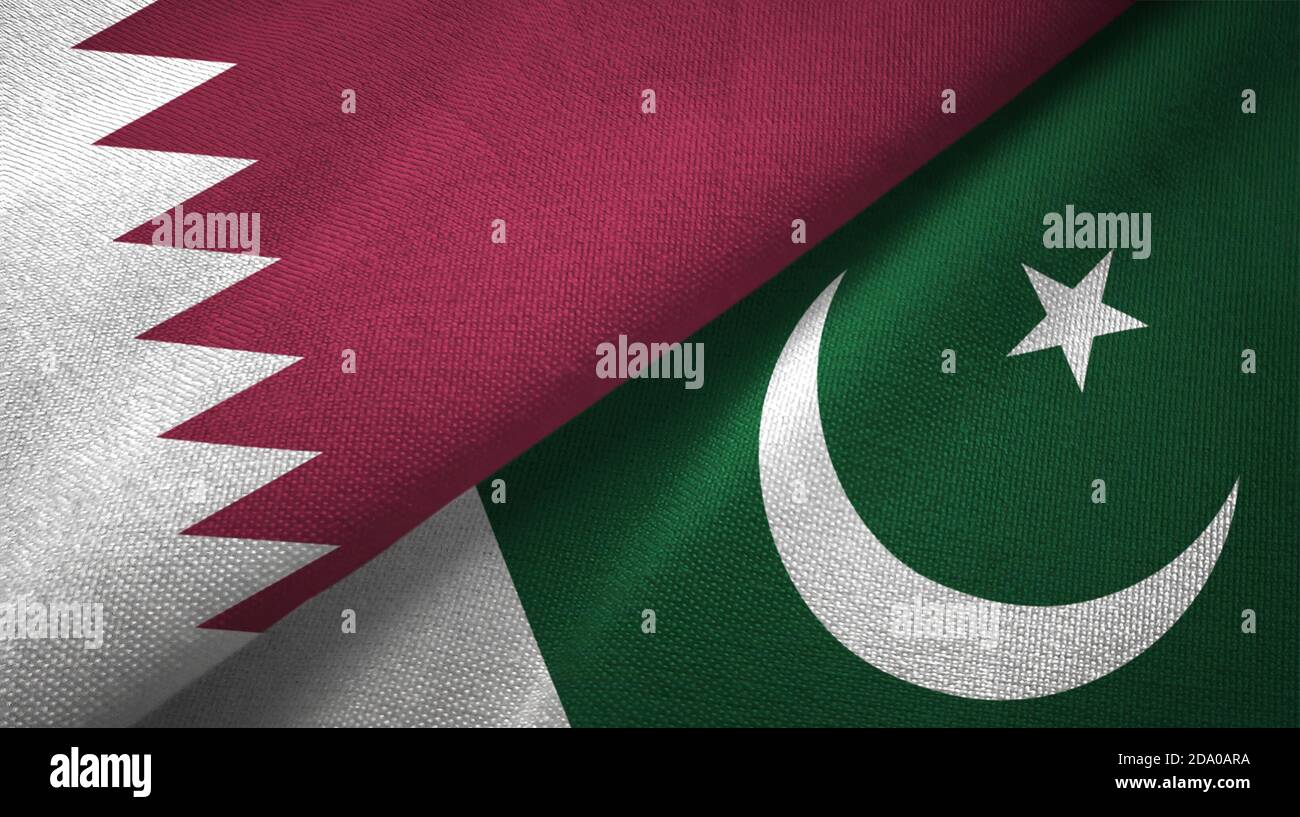 Pakistan qatar flag hi-res stock photography and images - Alamy