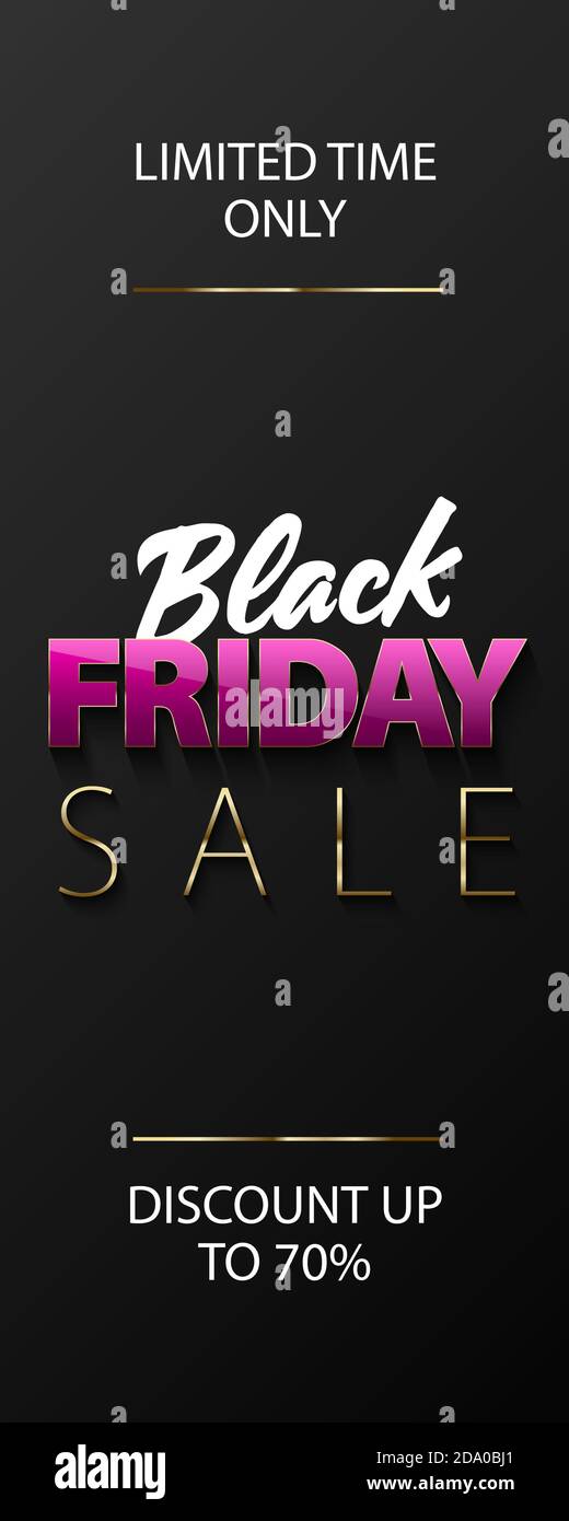 Sale vertical banner poster Stock Vector Images - Alamy