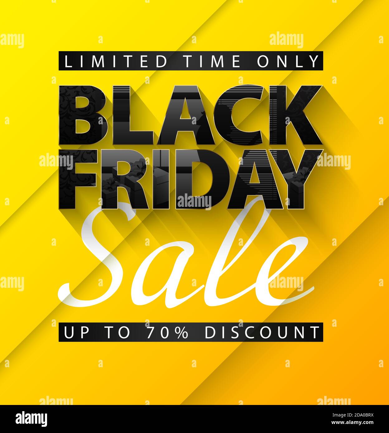 November discount text on Stock Vector Images - Alamy
