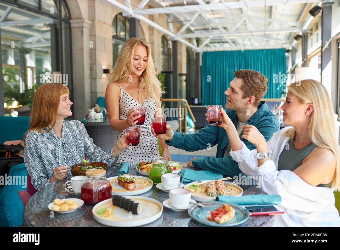 Say a toast hi-res stock photography and images - Alamy