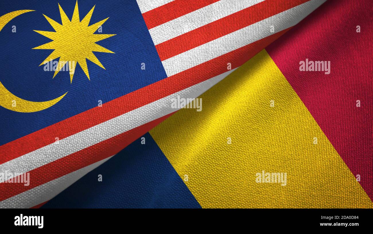 Malaysia chad flag hi-res stock photography and images - Alamy