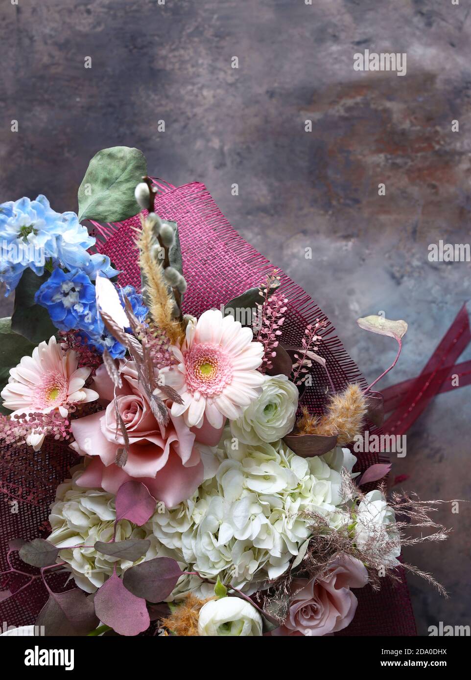 bouquet of festive flowers for background Stock Photo - Alamy