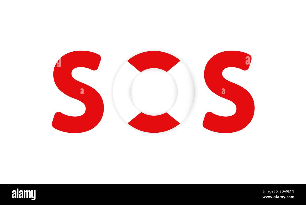 Lifeboat on water Stock Vector Images - Alamy