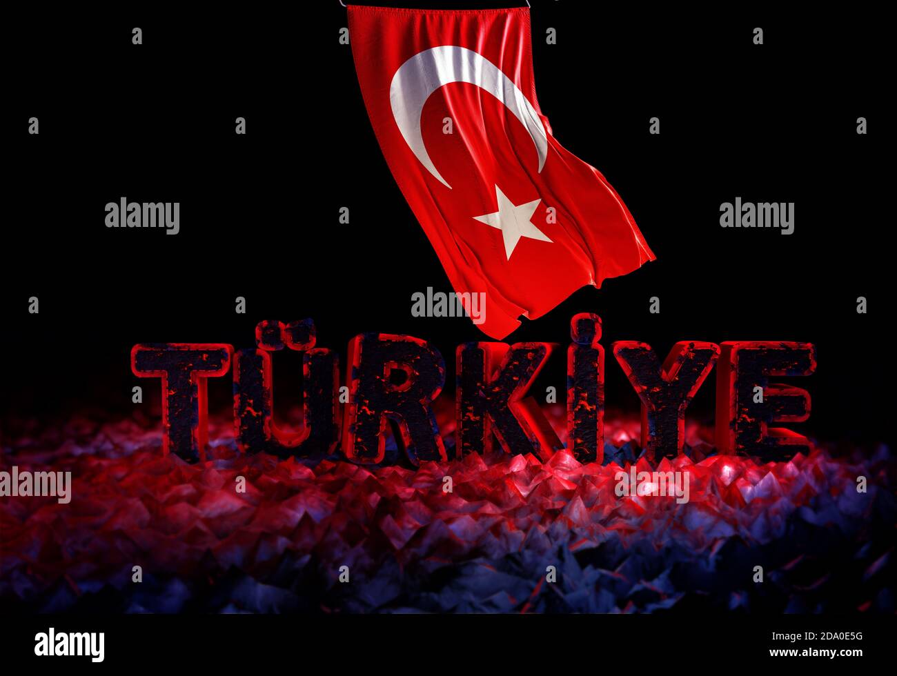 turkish flag, turkish flag backgrounds Stock Photo - Alamy