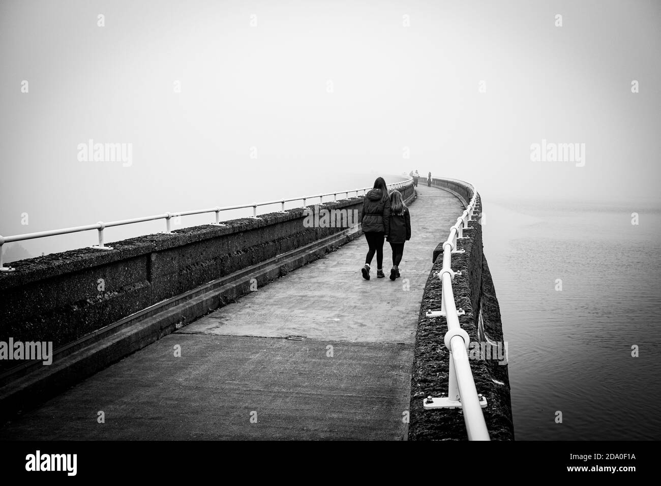 Baitings Reservoir and Dam, Near Ripponden, West Yorkshire, UK Stock ...